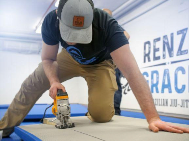 How to Cut Tatami & MMA Mats for Perfect Fit | Fuji Mats Australia ...