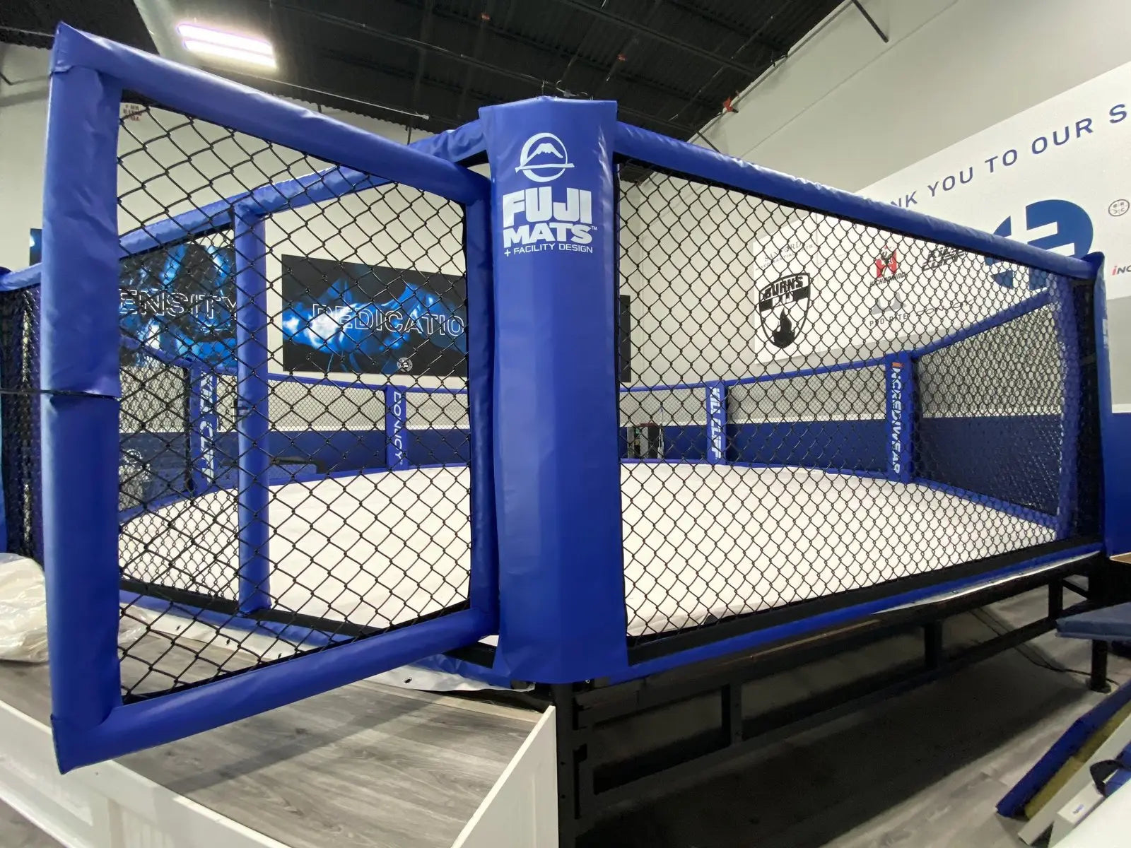 Fuji MMA Cage Rear Post Covers – Fuji Mats Australia 🇦🇺