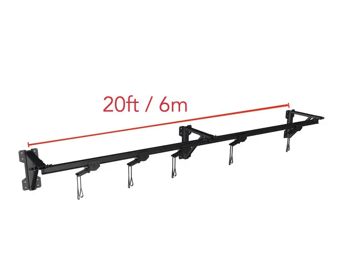 Fuji Wall Mount Bag Rack - Space-Saving & Durable Heavy Bag Solution ...